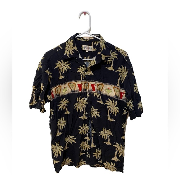 Shirts | Vintage Campia Moda Mens Regular Fit Short Sleeve Hawaiian ...